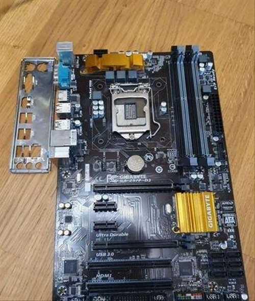 Материнская плата gigabyte z97p-d3