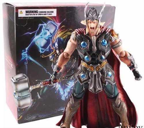 Thor Play Arts Kai Тор фигурка Marvel