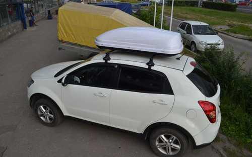 Багажник бокс на крышу SsangYong Actyon (2011)