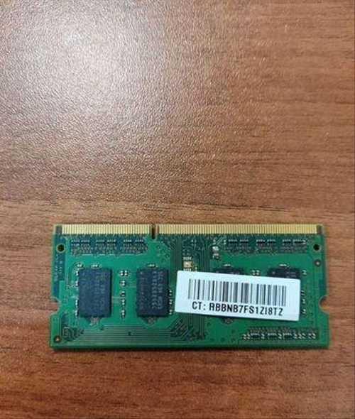 Оперативная память Samsung 2GB 1Rx8 PC3-10600S-09