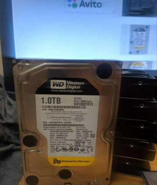 WD enterprise storage 1Tb (7шт)