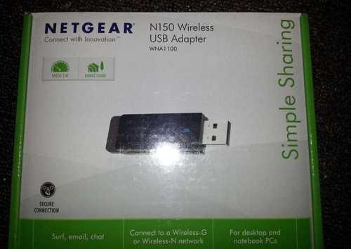Netgear WNA1100 - N150 Wireless USB Adapter