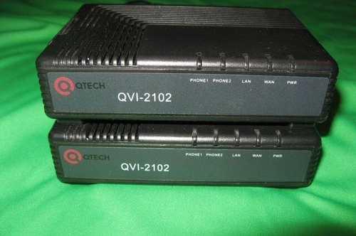 Шлюз для VoIP телефонии Qtech QVI-2102 V2