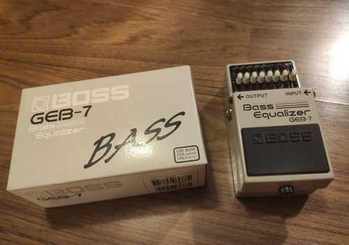 Boss GEB-7 bass equalizer