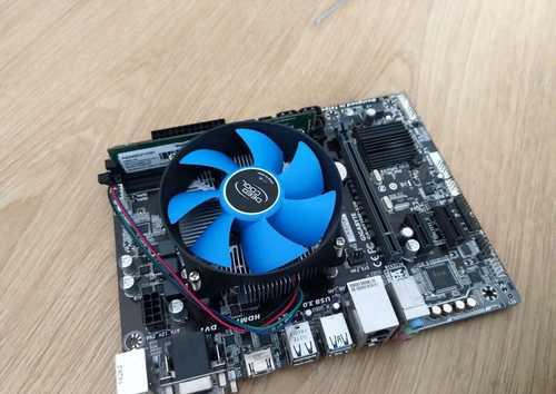 Gigabyte h110m-s2h + intel i3-7100 socket 1151 v1