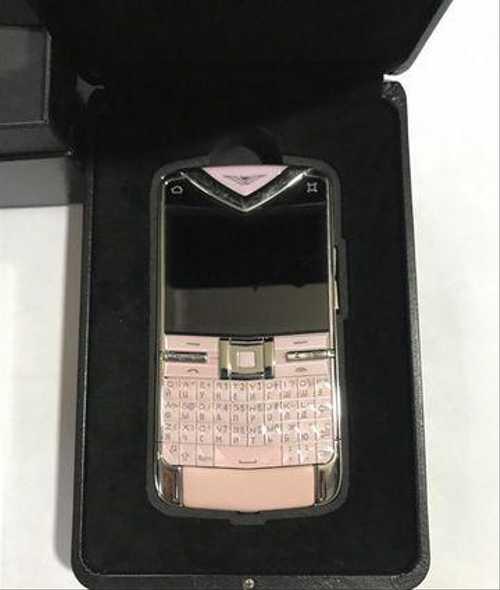 Телефон Vertu Constell Quest Pol Pink