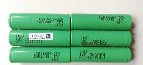 Аккумуляторы Samsung Li-Ion 18650