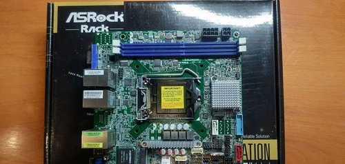 Материнская плата Asrock Rack E3C242D2I