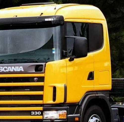 Дверь правая scania 4 серия взборе, надрамник