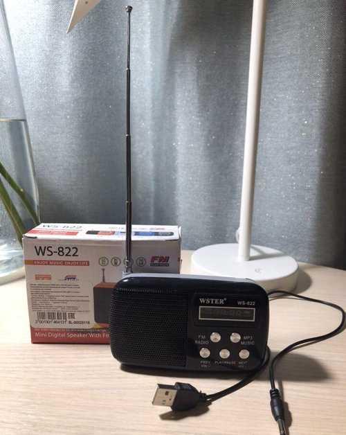 Портативная колонка wster WS-822