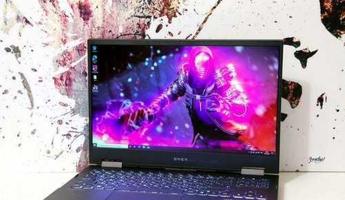 Игровой HP omen RTX3060 R5-5600H 144Hz 16Gb