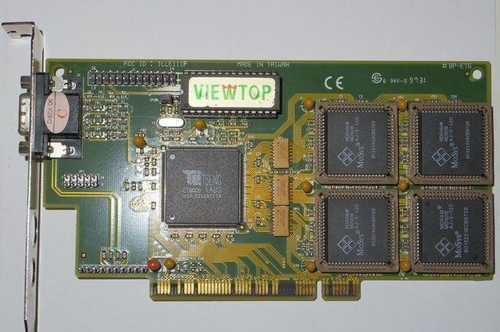 Винтажная видеокарта PCI ET6000