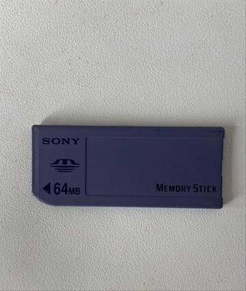 Флешка Memory stick Sony 64mb