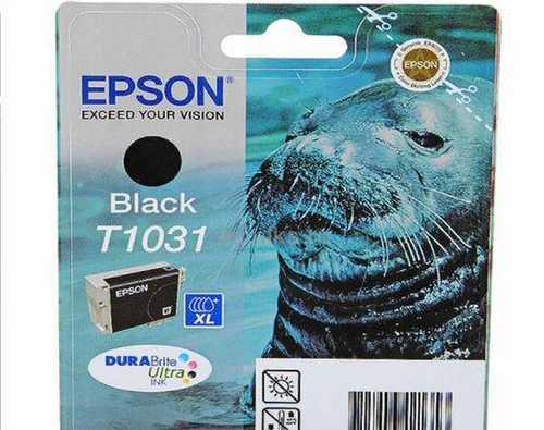 Картридж Epson T1031 Black