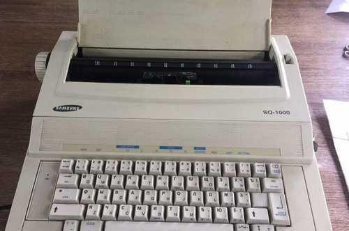 Электронная печатная машинка samsung-1000
