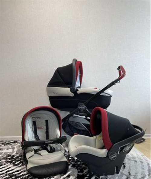 Коляска 3 в 1 Peg Perego Book Plus Fiat 500