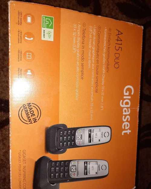 Телефон dect Gigaset A415 Black