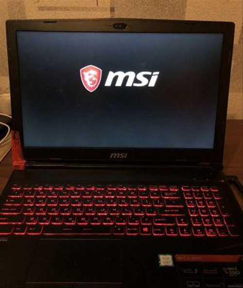 Ноутбук Msi gl63 8rc