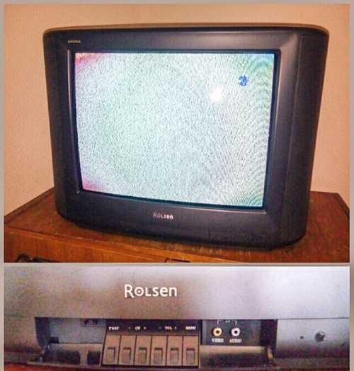 ЭЛТ-телевизор Rolsen C2118 (21") размагнитить