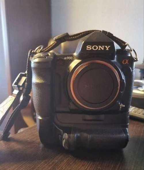 Зеркальный фотоаппарат Sony a900 + батарейный блок