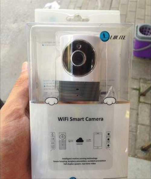 Wifi Smart камера видеонаблюдения (белая)