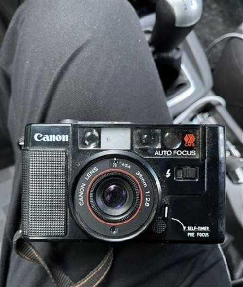 Плёночный фотоаппарат canon af35m