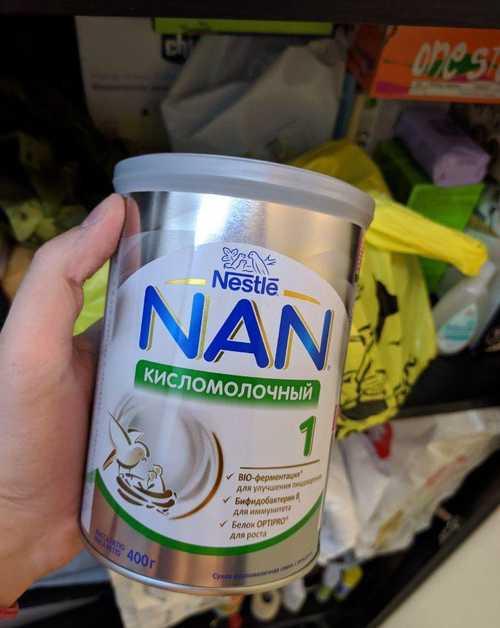 NAN нан кисломолочный 1