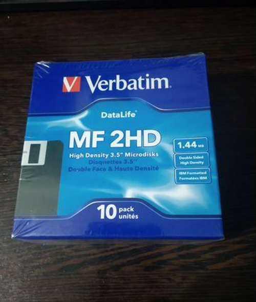 Дискеты Verbatim mf 2hd