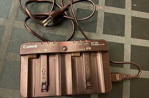 Зарядное устройство и баттарея Canon