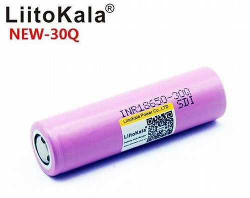 Аккумулятор LiitoKala inr18650-30q 3000mAh 20A