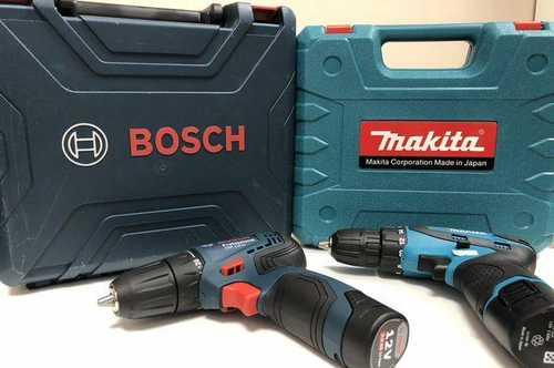 Шуруповерт Makita Bosch 12v