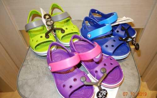 Crocs - новые босоножки, р-р 24-25-26