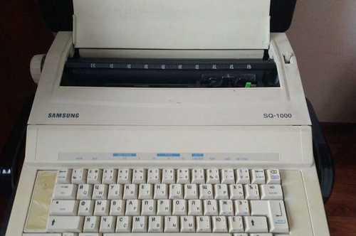 Электрическая печатная машинка Samsung SQ-1000