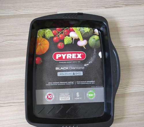 Противень для духовки выпекания pyrex