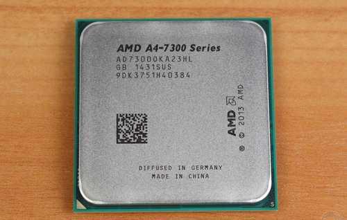 Процессор AMD A4-7300 3800мгц socket FM2
