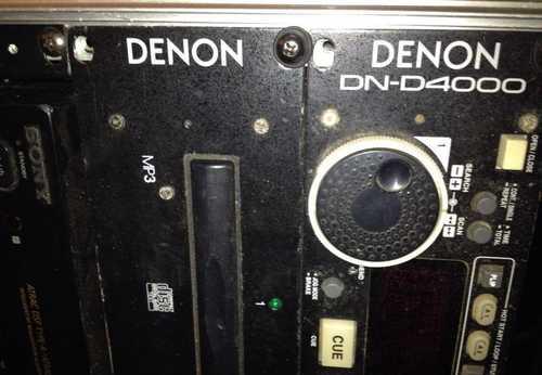 DJ denon DN-D4000 проигрыватель дисков