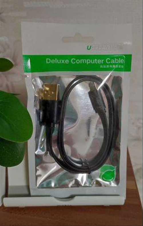 Ugreen. Кабель USB A- micro USB 0,5 м