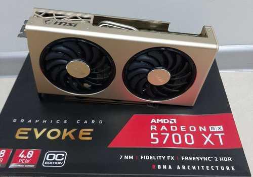 Видеокарта RX 5700XT MSI evoke 8gb