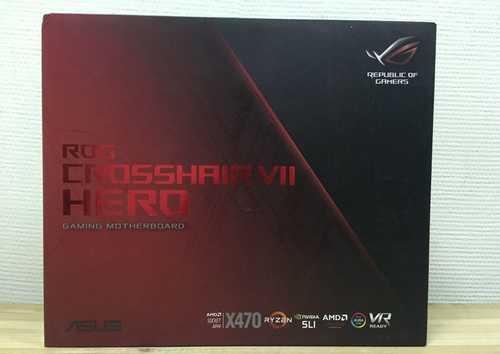 Материнская плата asus ROG Crosshair VII Hero