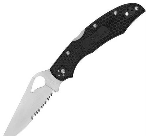 Нож складной Byrd Harrier 2, Part Serrated Blade