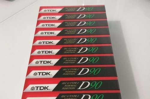 Аудиокассеты TDK D 90