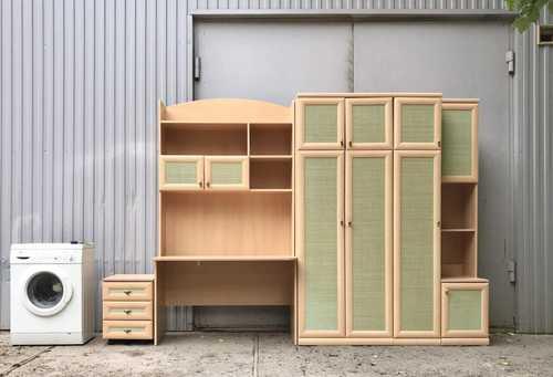 Мебель шкаф гардероб в сборе Lazurit