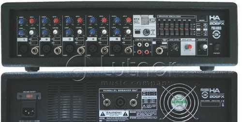 Микшер активный на 6 каналов Leem AP-206FX
