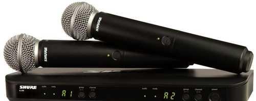 Shure BLX288E/PG58 + планшет в подарок