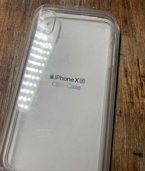 iPhone XR Clear Case чехол