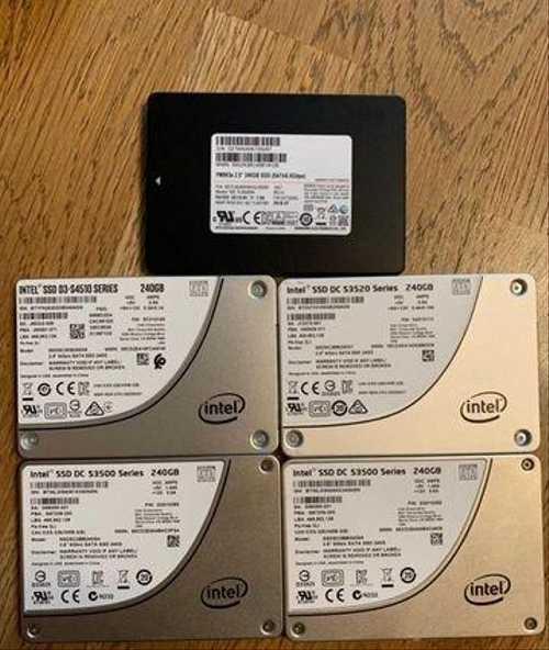 SSD Intel 240gb 2.5 Серверные Сата
