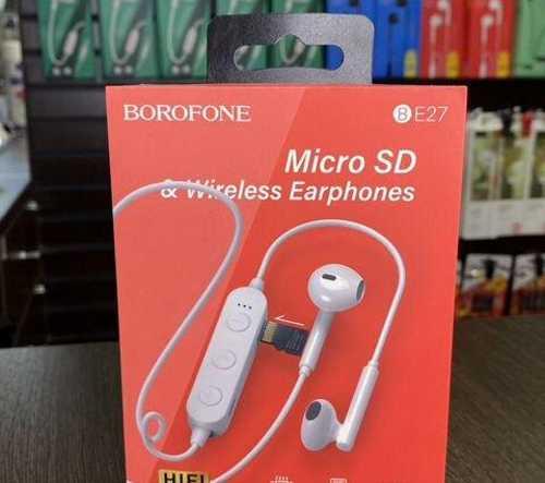 Bluetooth наушники Borofone BE27 -Гарантия/Магазин