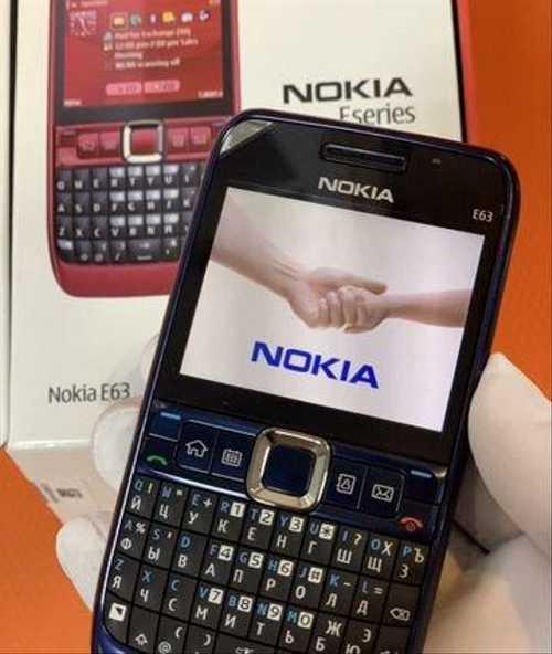 Nokia E63 Ultra Blue. Новый