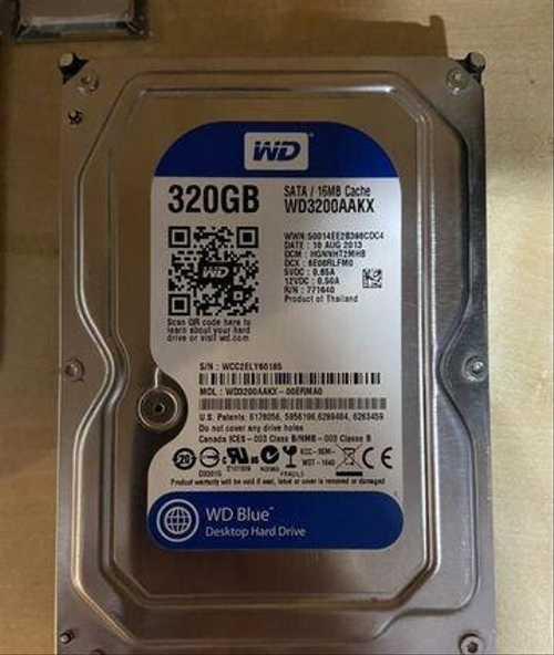 Жесткие диски WD 320gb