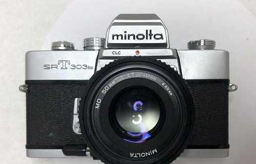 Minolta SRT303b + Minolta MD 50mm f/1.7